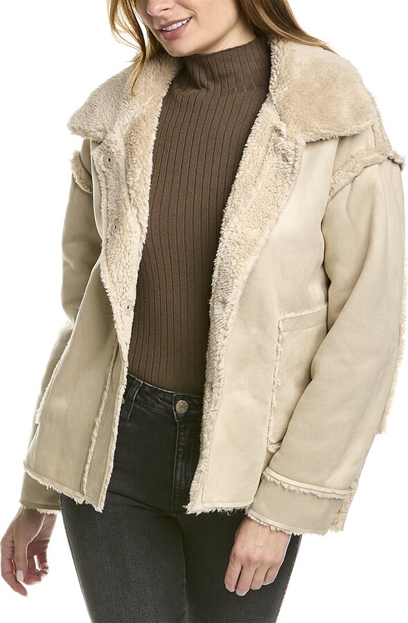 Stella + Lorenzo Reversible Teddy Jacket - ShopStyle