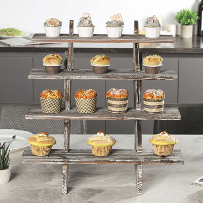 MyGift 4-Tier Retail Display Baker's Rack - ShopStyle Lazy Susan