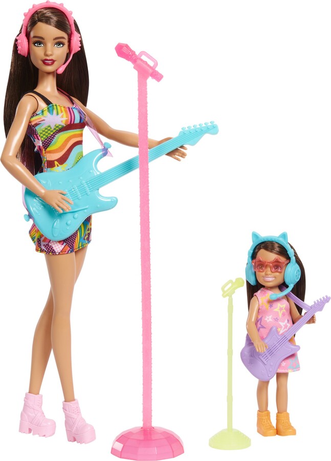 Mattel Barbie® & Chelsea® Pop Star Sisters Doll Playset - ShopStyle Toys