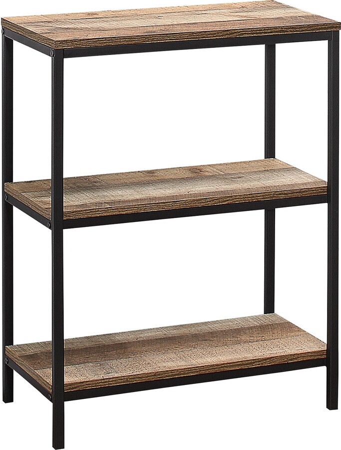 Dunelm Urban Rustic 3 Tier Bookcase - Natural Natural - ShopStyle Home ...