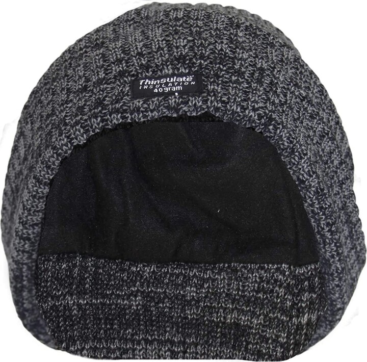 True Face Men's hat Thin Insulation Warm Cap Lined Woolly Knitted ...