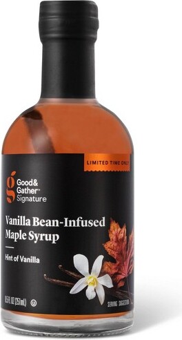 Signature Vanilla Bean Infused Maple Syrup - 8.5 fl oz - Good & Gather ...