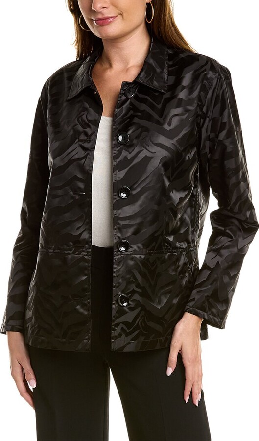 Leggiadro Embossed Tech Jacket - ShopStyle