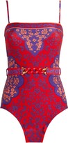 Zimmermann Floral Chain Swimsuit - ShopStyle