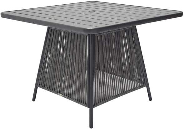 Hampton Bay Tolston Metal Outdoor Dining Table - ShopStyle