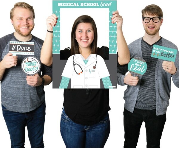 Big Dot of Happiness Medical School Grad - Doctor Graduation Party ...