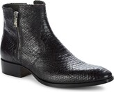 Jo Ghost Embossed Snake-Print Leather Boots - ShopStyle
