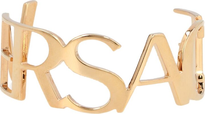 Versace Logo bangle - ShopStyle Bracelets