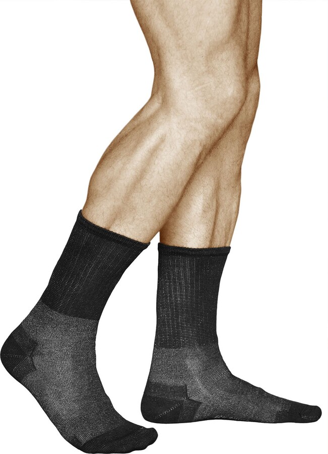 vitsocks Men's Soft-Top 12% Silver Fibre Comfort Socks - ShopStyle