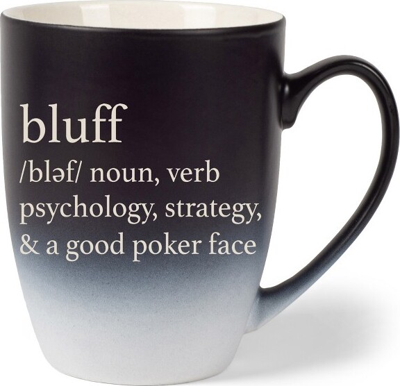 100 North Black and White Two Toned Ombre, 10 Ounce, Comfortably Fits ...