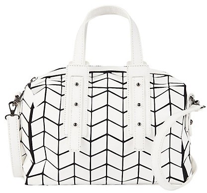 Patrizia Luca Geometric Duffle Weekend Bag - ShopStyle Travel Duffels ...