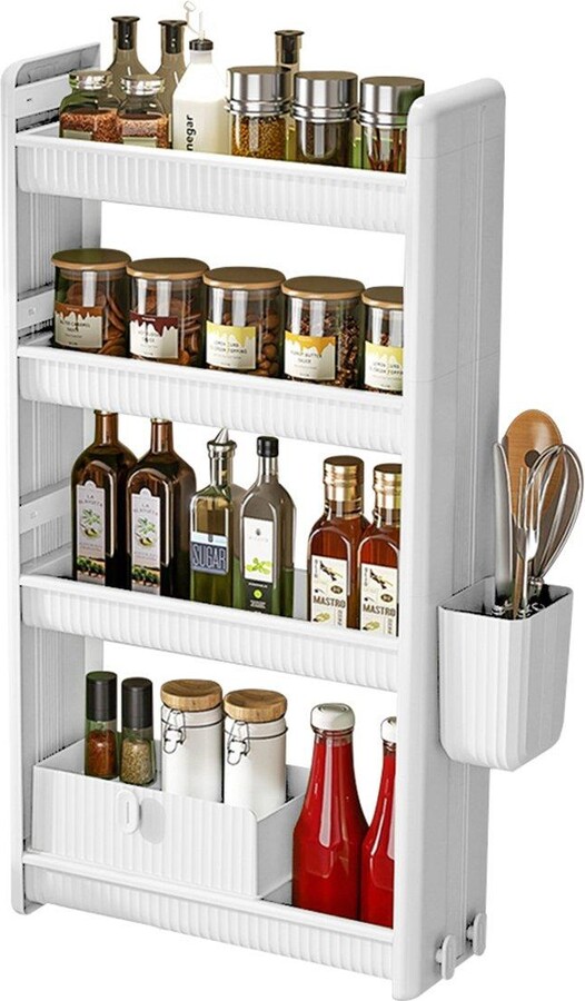 Living and Home 4-Tier Wall Mount Kitchen Spice Rack - ShopStyle
