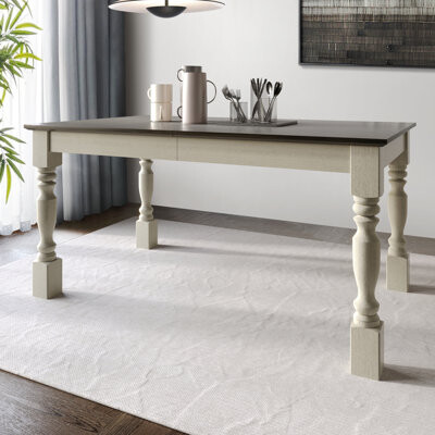 CasePiece 60" Rectangular Two-Tone Dining Table - ShopStyle