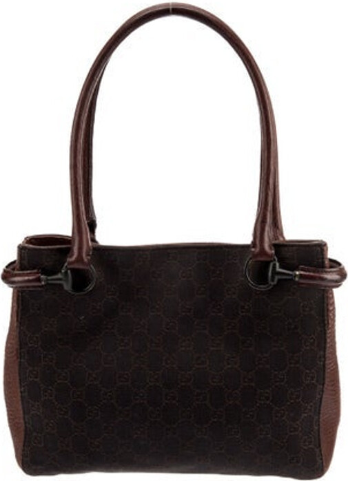 Gucci GG Denim Shoulder Bag - ShopStyle