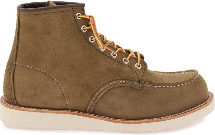 Red Wing Shoes classic moc ankle boots - ShopStyle