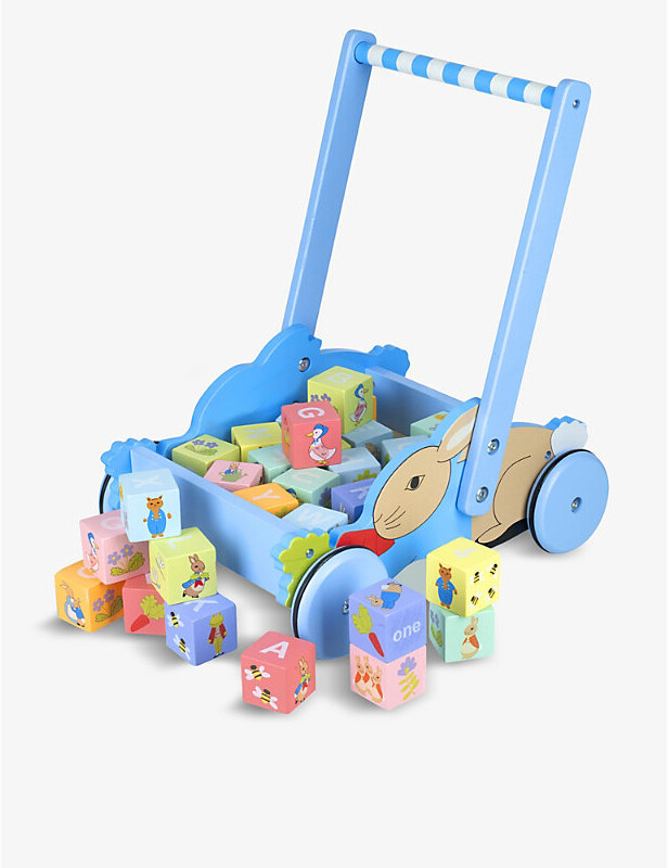 Orange Tree Toys Kids Peter Rabbit Block Trolley (1) - ShopStyle