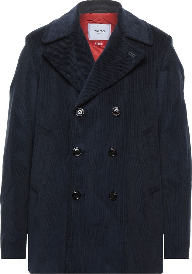 PALTÒ Coat Midnight Blue - ShopStyle