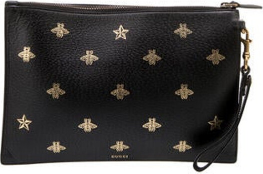 Gucci Bee Pouch - ShopStyle Clutches