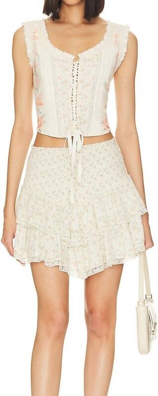 LoveShackFancy Stone Skirt - ShopStyle