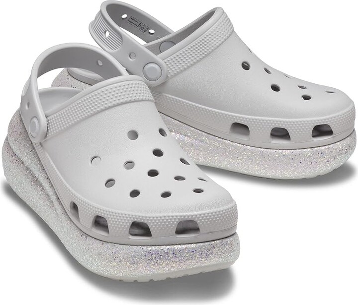 Crocs Classic Crush Clog (Atmosphere/Glitter) Shoes - ShopStyle