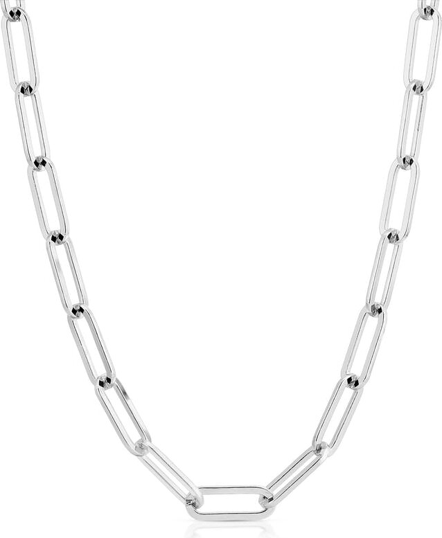 Eklexic Jewelry Large Elongated Link Eyewear Chain - Grey - ShopStyle ...