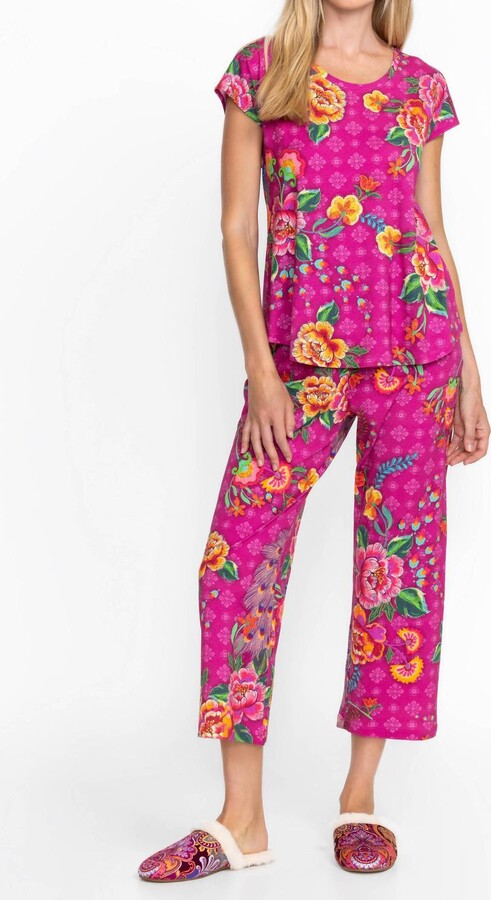 Johnny Was Bobbie Crop Set In Darnahta - ShopStyle Pajamas