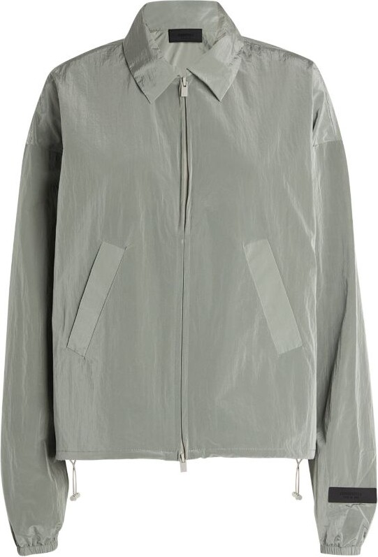 Fear Of God Zip-Up Shell Bomber Jacket - ShopStyle