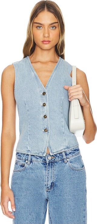 Lioness Vision Denim Vest - ShopStyle