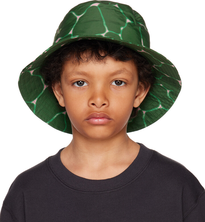 Gramicci Kids Kids Green Shell Bucket Hat - ShopStyle Boys' Accessories