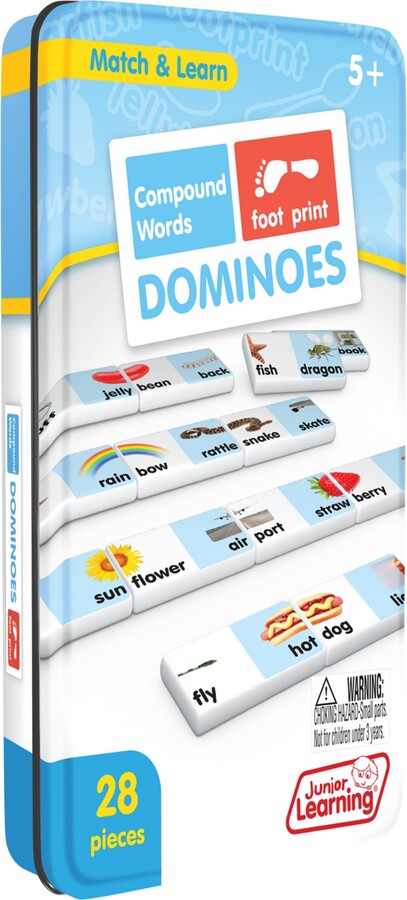 Junior Learning Compound Words Dominoes Language Arts - ShopStyle Board ...