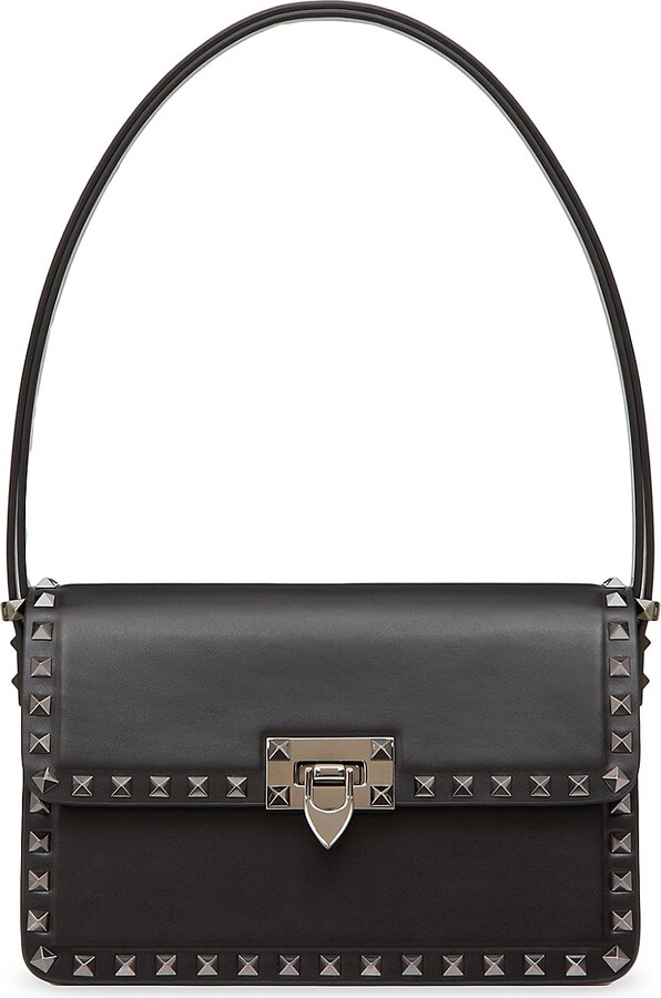 Valentino Garavani Rockstud23 Smooth Calfskin Shoulder Bag - ShopStyle