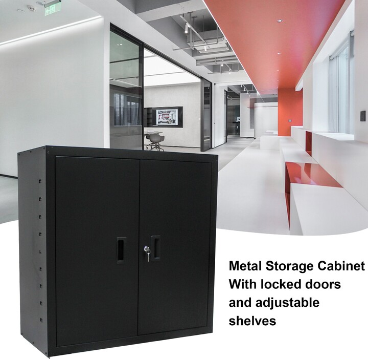 GREATPLANINC Metal Storage Cabinets for Home Office, Garage, Utility ...