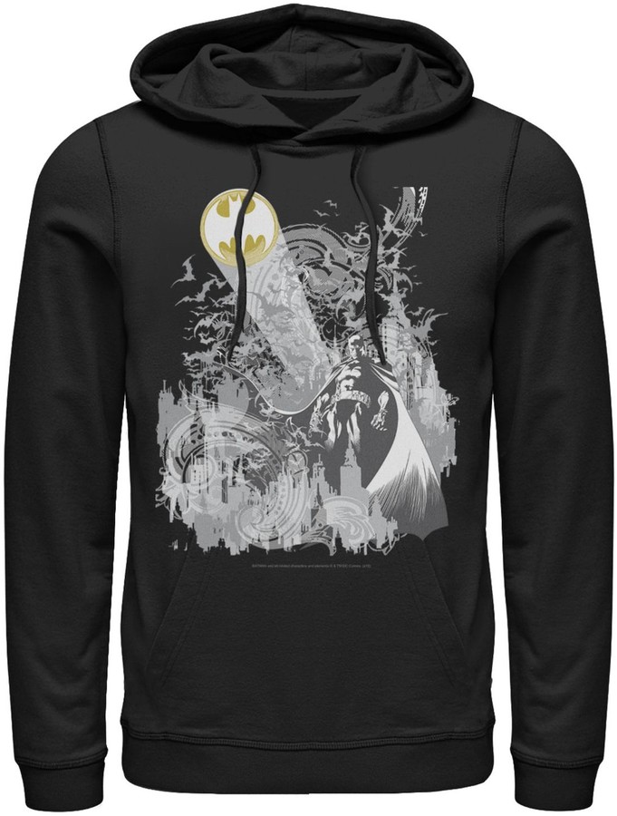Dc Comics Men's Batman Bat Signal Hoodie - ShopStyle