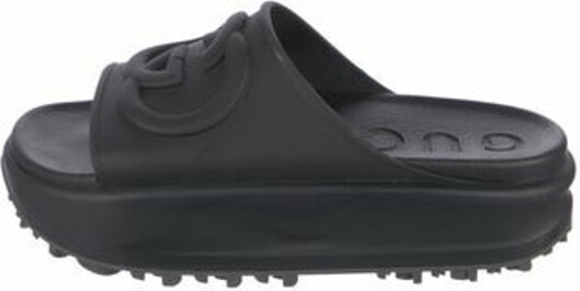 Gucci Rubber Slides - ShopStyle