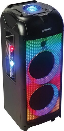 Gemini GPLT Series 360° Portable Bluetooth® True Wireless Speaker System with LED Lights ...