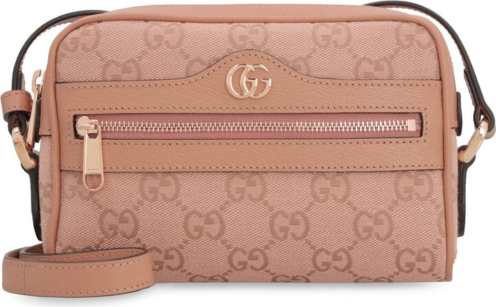 Gucci Logo Monogram Zipped Shoulder Bag - ShopStyle