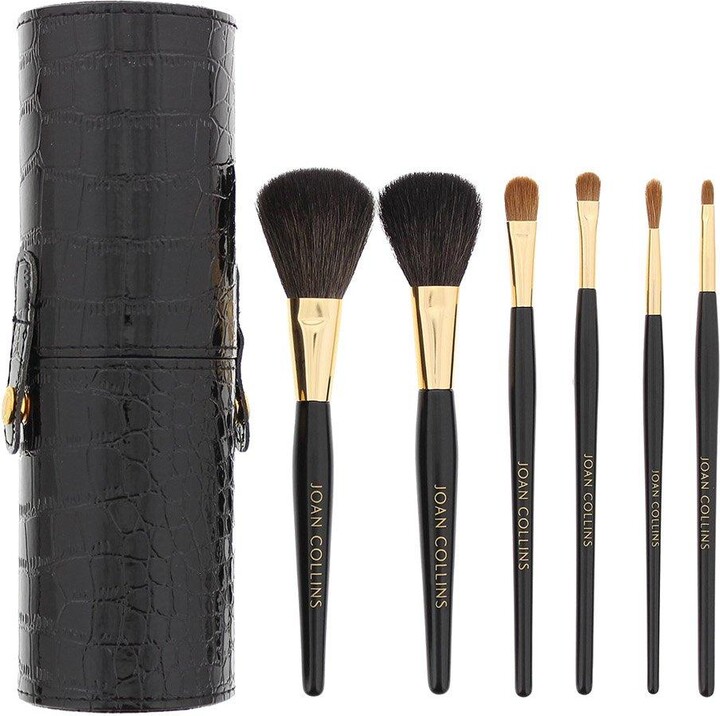 Joan Collins Good To Go Brush Caddy With 6 Brushes - ShopStyle