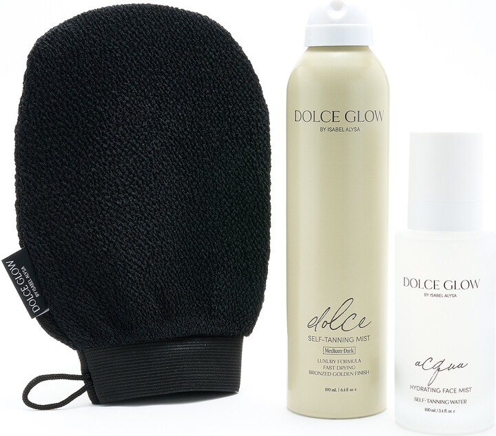 Dolce Glow Full Body Self-Tanning Spray Mist Kit w/Mitt - ShopStyle Sun ...