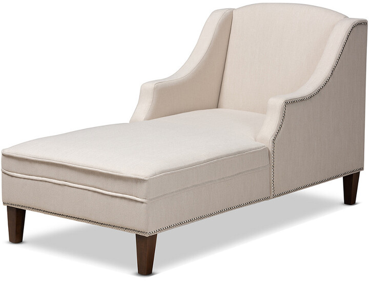 Design Studios Leonie Modern And Contemporary Chaise Lounge - ShopStyle