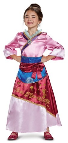 Disney Princess Disney® Princess Mulan Girls' Deluxe Costume - ShopStyle