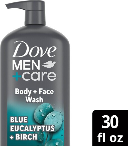 Dove Men+Care Blue Eucalyptus + Birch Micromoisture Relaxing Body ...