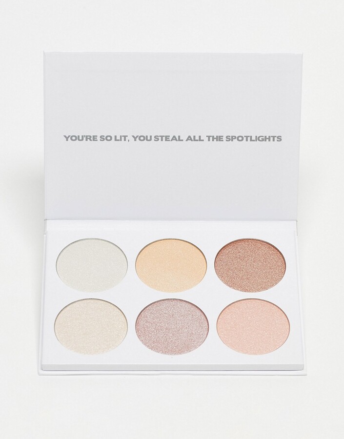 BH Los Angeles Spotlight & Highlight - 6 Color Illuminating Palette ...