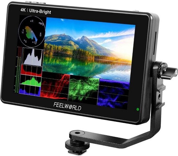FEELWORLD LUT7S PRO 7 Inch Ultra Bright 2200nits DSLR Camera Field Monitor 3D LUT Touch Screen ...