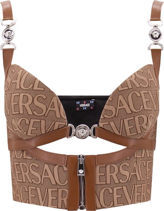 Versace Cut-Out Detailed Top - ShopStyle