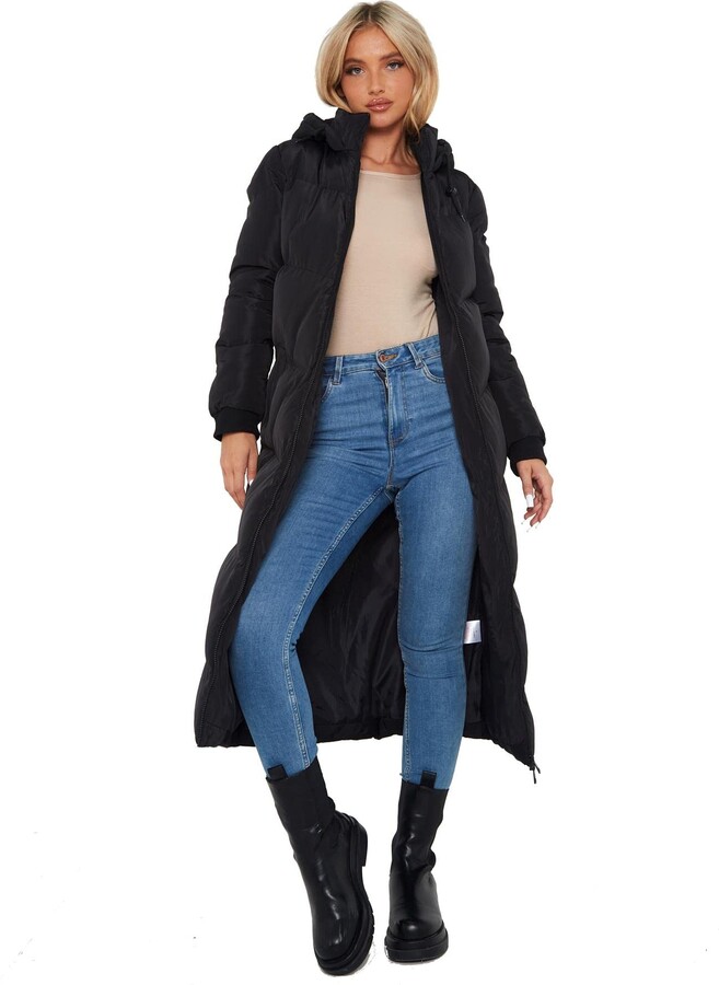 SS7 Womens Long Length Showerproof Padded Coat - ShopStyle