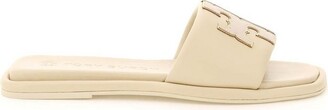 Tory Burch Double T Sport Slides - ShopStyle