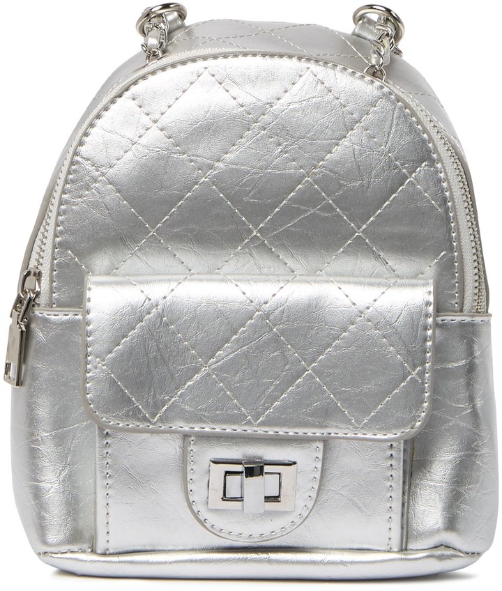 Pink Haley Miah Metallic Mini Backpack - ShopStyle