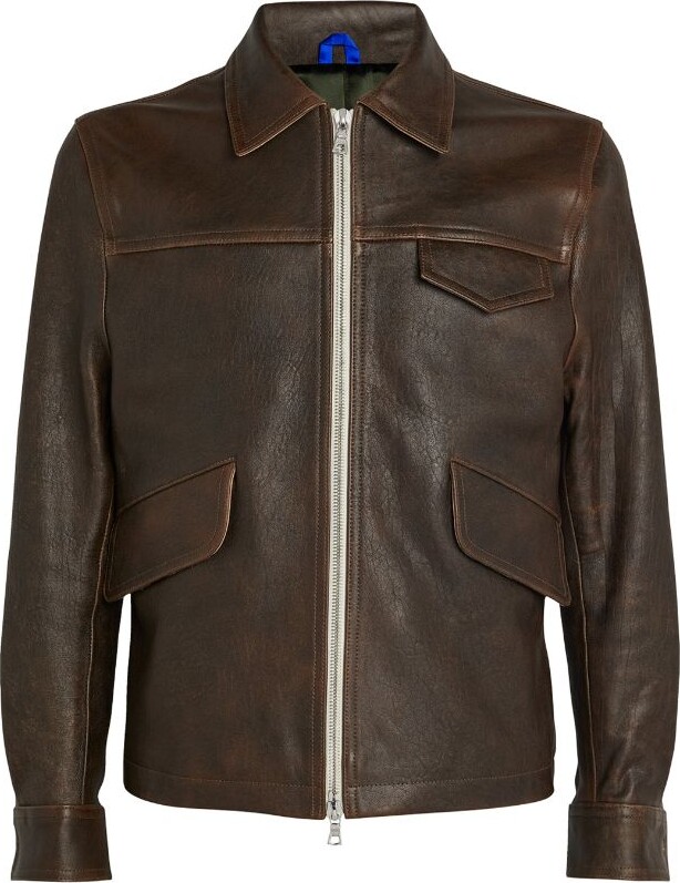 clothsurgeon x Harrods Calf Leather Jacket - ShopStyle