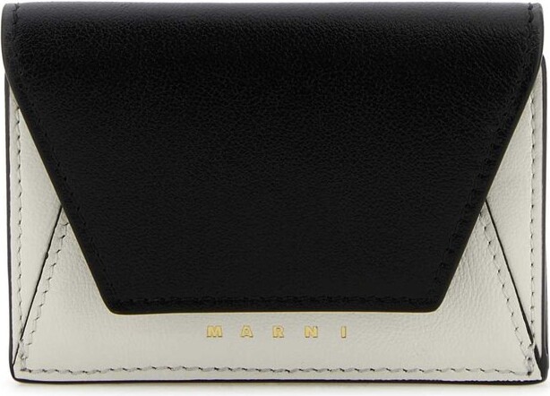 Marni Logo Printed Foldover Wallet - ShopStyle