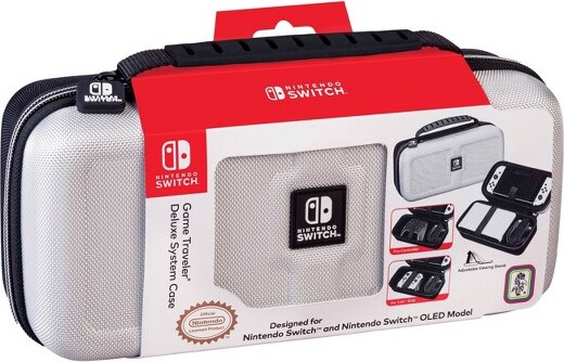 RDS Industries Nintendo Switch OLED Model System Case - White ...